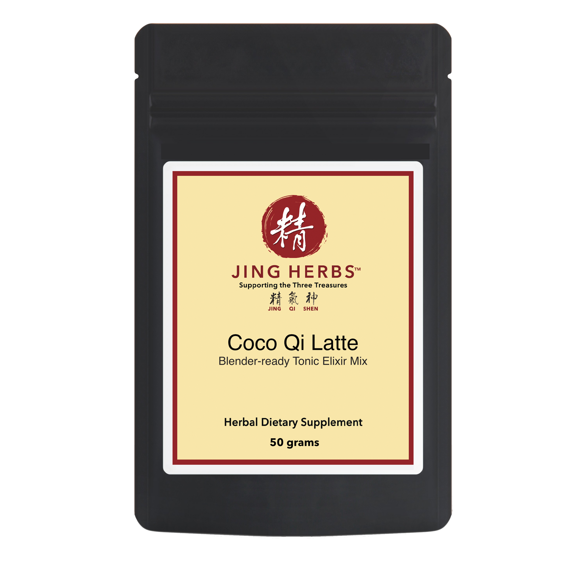 Jing Herbs Coco Qi Latte is perfect for increasing energy, lowering ...
